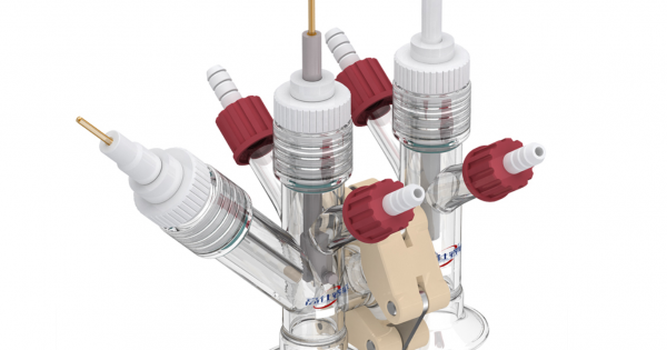 C007-10 replaceable membrane H-type electrolytic cell